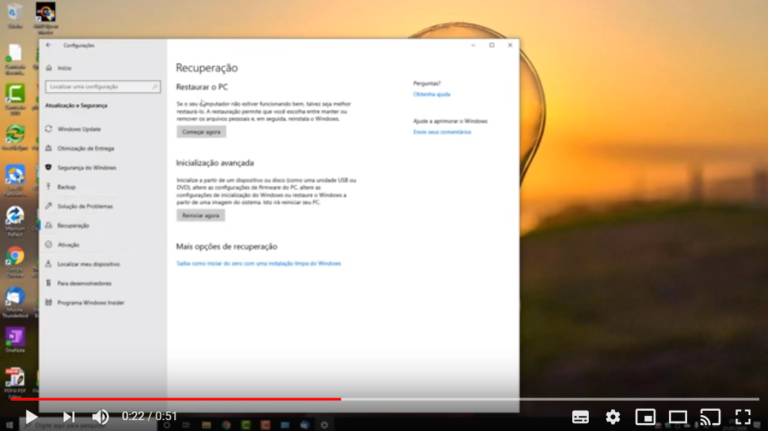 Como restaurar seu PC com Windows 10 – Guia do PC