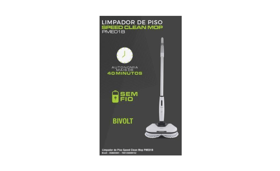 Philco lança Speed Clean, seu primeiro limpador MOP elétrico para pisos ...
